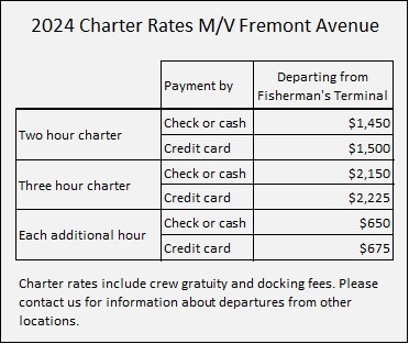 Private Charters - Seattle Water Tours